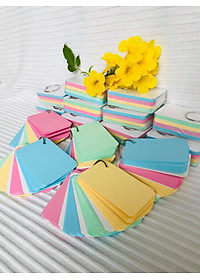 1000 thẻ flashcard màu thái mix 4 màu cao cấp - Giới thiệu sách hay