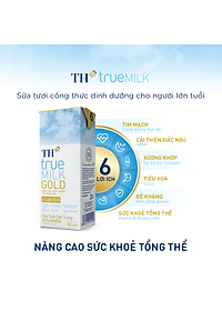 Thùng 48 hộp sữa tươi tiệt trùng vị tự nhiên TH true MILK GOLD dành cho ...