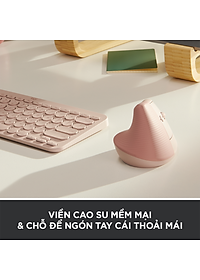 Review Chuột công thái học không dây Logitech Lift Vertical - Bluetooth ...