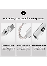 [NC] JCALLY JM7 với chip DAC ECX31993 | Bộ giải mã Type C | Hỗ trợ giải mã DSD256 | Dongle Dac ...