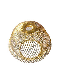 Iron Wire Lampshade Chandelier Shade Weave Rustic Mesh Lamp Shade ...