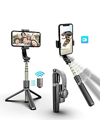 Review Tay Cầm Chống Rung Điện Tử Gimbal L08 Có Bluetooth Có Chân Đỡ Tự Đứng