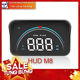 Mua Màn hình hắt kính HUD M8 hiển thị tốc độ và cảnh báo tốc độ cắm cổng OBD