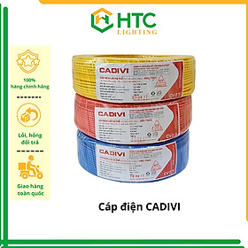 Mua (Hỏa tốc HCM) Dây Điện Đôi Mềm bọc nhựa PVC, 2 Lớp Cách Điện Cadivi ...