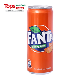 Mua Nước Giải Khát Có Gas Fanta Cam 320ML