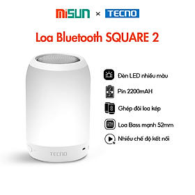 Mua Loa Bluetooth TECNO SQUARE S2 | Loa Bass mạnh 52mm | Pin 2220 mAh ...