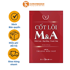 Cửa hàng trên Tiki bán "Sách - Cốt lõi M&A: Chiến lược - Hợp đồng ...