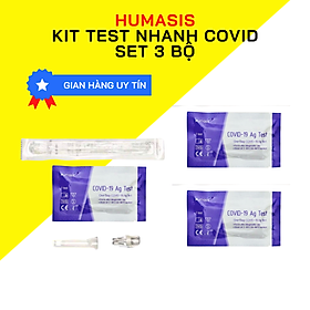 Review Combo 3 Bộ Kit Test Covid 19 Tại nhà HUMASIS Hàn Quốc (Chính hãng)