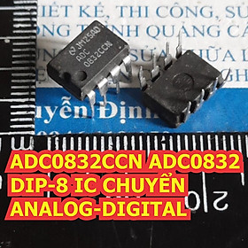 Mua ADC0832CCN ADC0832 DIP-8 IC CHUYỂN ANALOG-DIGITAL kde1426