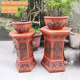 Mua CHẬU ĐẤT NUNG chậu đất đỏ trồng cây cảnh trang trí đẹp