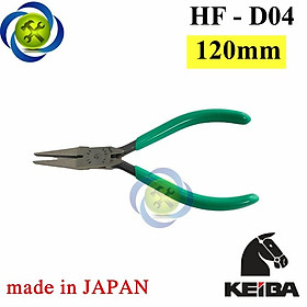 Mua Kìm mũi nhọn phẳng 120mm KEIBA HF-D04 Nhật Bản