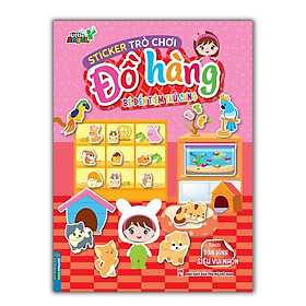 Mua Sách - Sticker Trò Chơi Đồ Hàng - Bé Đến Tiệm Thú Cưng - Dán Hình ...