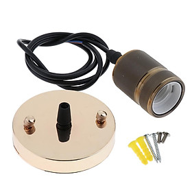 Mua E27 Lamp Socket Light Fixture Replacement Industrial Style 110-240V ...