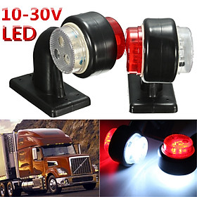 Mua 2Pcs 10-30V LED Truck Trailer Lorry Van Side Marker Lamp Indicator ...