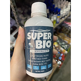 Mua Men vệ sinh bể cá làm trong nước, khử mùi tanh Supper Bio