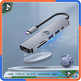 Hub Type C HT SYS 6in1 - Hub Chuyển Đổi Type-C To HDMI - 1 Cổng HDMI 4K ...