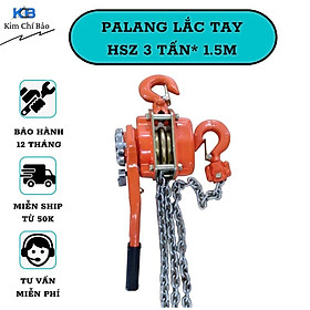 Mua Pa Lăng Xích Lắc Tay HSZ 3T x 1.5M
