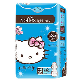 Mua Băng Vệ Sinh Softex Hello Kitty Light Airy Extra Heavy Flow (35cm ...