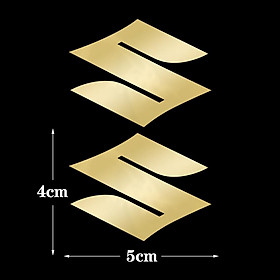 Mua Suzuki Logo Sticker Nickel nguyên chất Chống ăn mòn Dán xe máy ...
