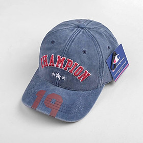 Mua Nón kết, mũ lưỡi trai Champion phối vải jeans form đẹp thời trang ...