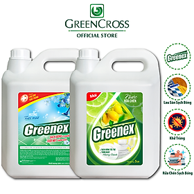 Mua GREENEX - Combo 1 can Nước Lau Sàn KHỬ TRÙNG GREENEX 5L + 1 can ...