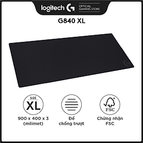 Mua Bàn di chuột game Logitech G840 (Size XL) tấm lót chuột chơi game ...