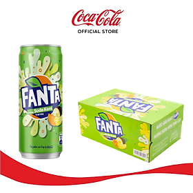 Review [SALE 25.01] Thùng 24 Lon Fanta Soda Kem 320ml – Nước Giải Khát ...