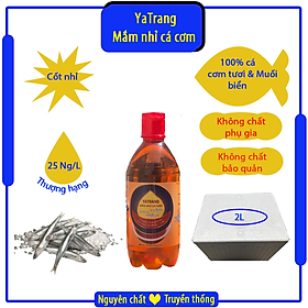 Mua Nước mắm cá cơm YaTrang,thượng hạng ,cốt nhỉ , độ đạm tự nhiên 25Ng ...