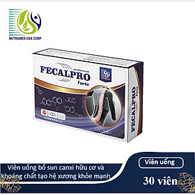 Review Viên bổ sung calcium hữu cơ FECALPRO FORTE- Hỗ trợ bổ sung canxi ...