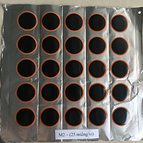 Mua Vỉ 25 miếng vá săm M2 thương hiệu Maruni - sản xuất tại Nhật Bản