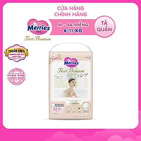 Mua Tã quần Merries First Premium đủ size M46/L36/XL32