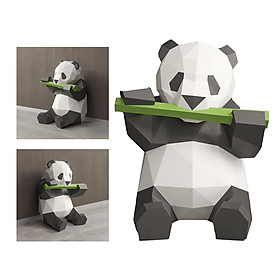 Mua DIY 3D Paper Panda Model Papercraft Office Desktop Decor Toys ...