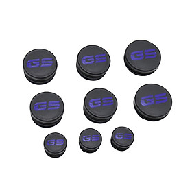 Mua 9 PCS Motorcycle Frame Plug Kit Protector Cover Hole Cover Frame ...