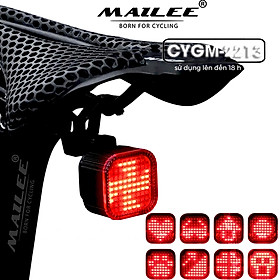 Mua Đèn Hậu Xe Đạp Thông Minh 10 mẫu hình CYGM-2213 Chống Nước IPX6 USB ...