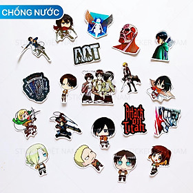 Mua Sticker ATTACK on TITAN - Dán Trang Trí - Chất Liệu PVC Cán Màng ...