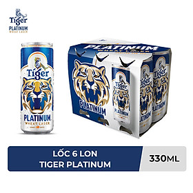 Mua Lốc 6 lon bia lúa mì Tiger Platinum Wheat Lager 330ml/lon tại Tiki ...