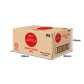 Mua Thùng 24 Chai Sữa Chua Uống Yobick Thương Hiệu Nhật Bản - 24 Chai x ...