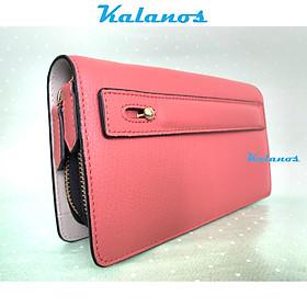 Mua Bóp Ví dài cầm tay da bò cao cấp Kalanos KBN1020-Hong, Clutch cầm ...