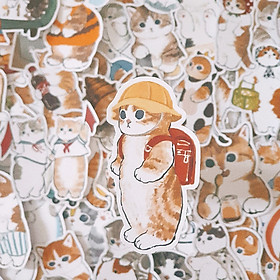 Mua Sticker chủ đề thú cưng mèo cute dễ thương