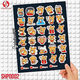 Mua Sticker dán icon | SHP0002 | Sticker Shopee | Sticker Single