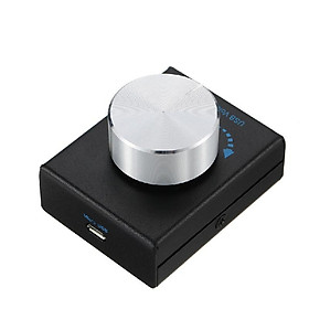 Mua USB Volume Control Computer Speaker Audio Volume Controller Adjuster with One Key Mute Function
