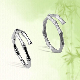 Mua Nhẫn Nữ Freesize Ống Trúc Style Đơn Giản Cá Tính Thời Trang Hàn ...