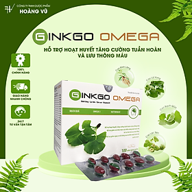 Mua GINKGO OMEGA - Viên uống bổ não, hoạt huyết dưỡng não, tăng cường ...