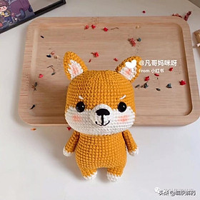 Mua Chó shiba móc len đáng yêu