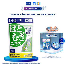 Review TPBVSK DHC ADLAY EXTRACT (Viên uống sáng da Nhật Bản Adlay ...