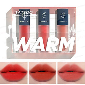 Mua Set Son Kem Lì Forencos Mini Settoo 3 Cây Hàn Quốc