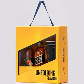 Review Combo rượu Johnnie Walker Black Label 375ml - Kèm nước trái cây