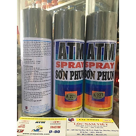 Mua Sơn xịt màu xám ATM A221