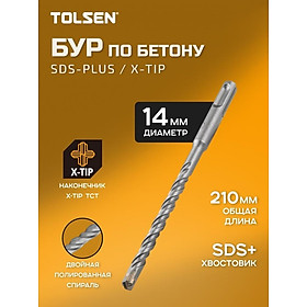Mua MŨI KHOAN BÊ TÔNG X-TIP ( CÔNG NGHIỆP ) 14X210MM 74850 TOLSEN ...