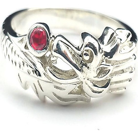 Mua Nhẫn nam bạc na372 hình rồng